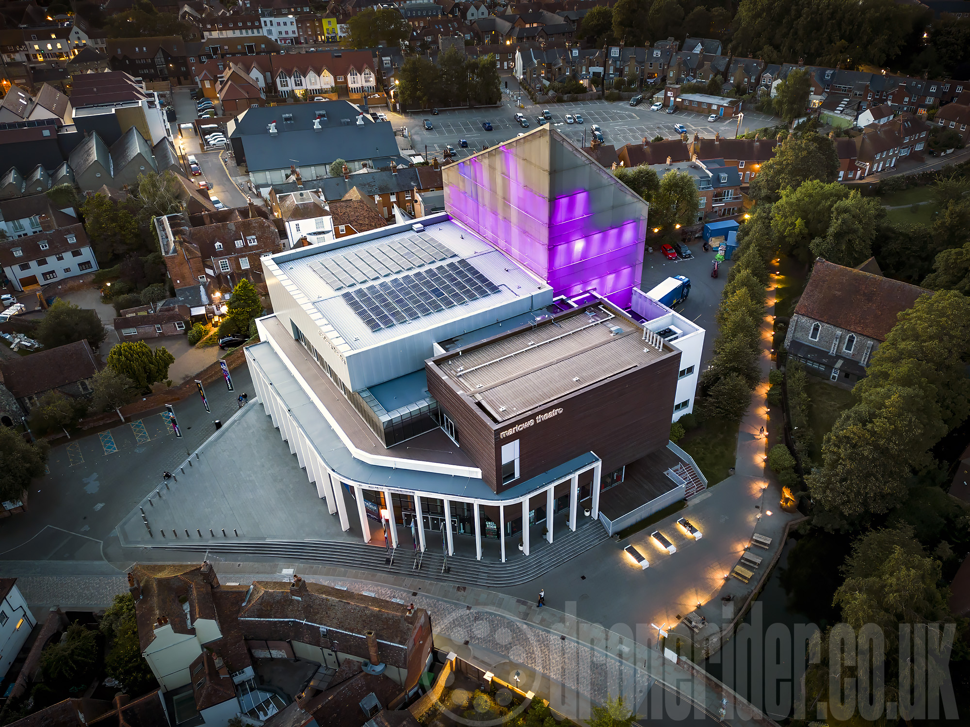 The Marlowe Theatre - Dronerider Aerial Photography